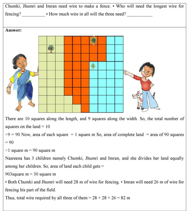 Download NCERT Solutions for Class 5 Maths Chapter 11 - Area and its ...