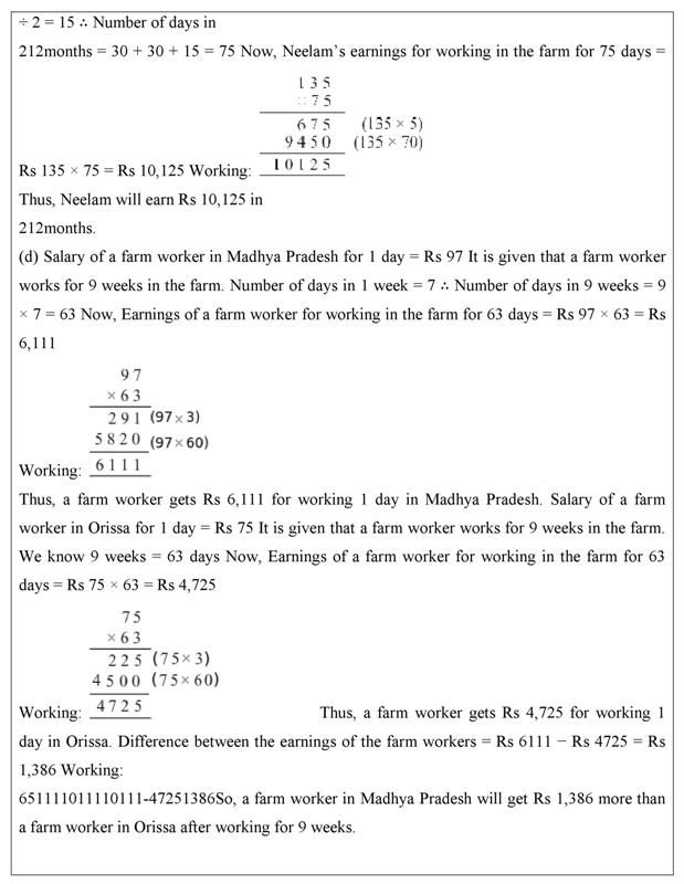 Download NCERT Solutions for Class 5 Maths Chapter 13 - Ways to Multiply and Divide