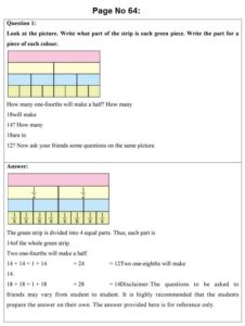 Download NCERT Solutions for Class 5 Maths Chapter 4 - Parts and Wholes