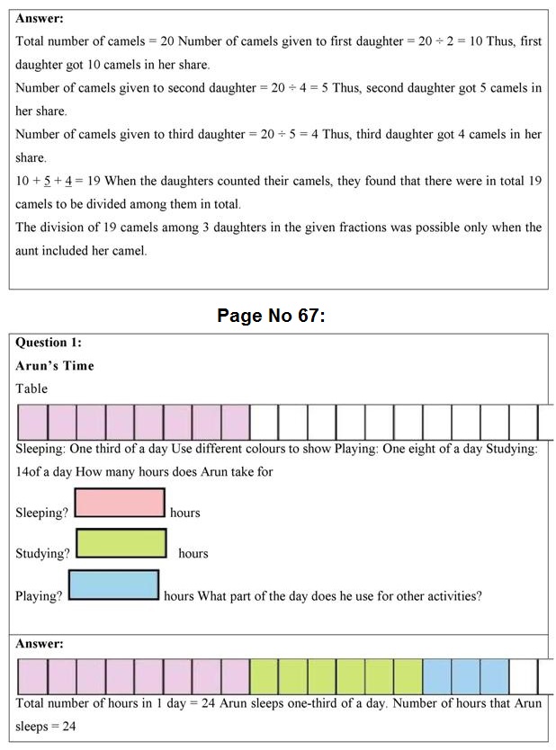 Download NCERT Solutions for Class 5 Maths Chapter 4 - Parts and Wholes
