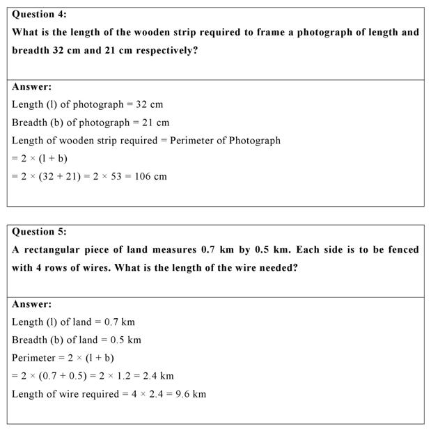 NCERT Solutions Class 6 Maths Chapter 10 - Mensuration Ex 10.1 (Pdf ...