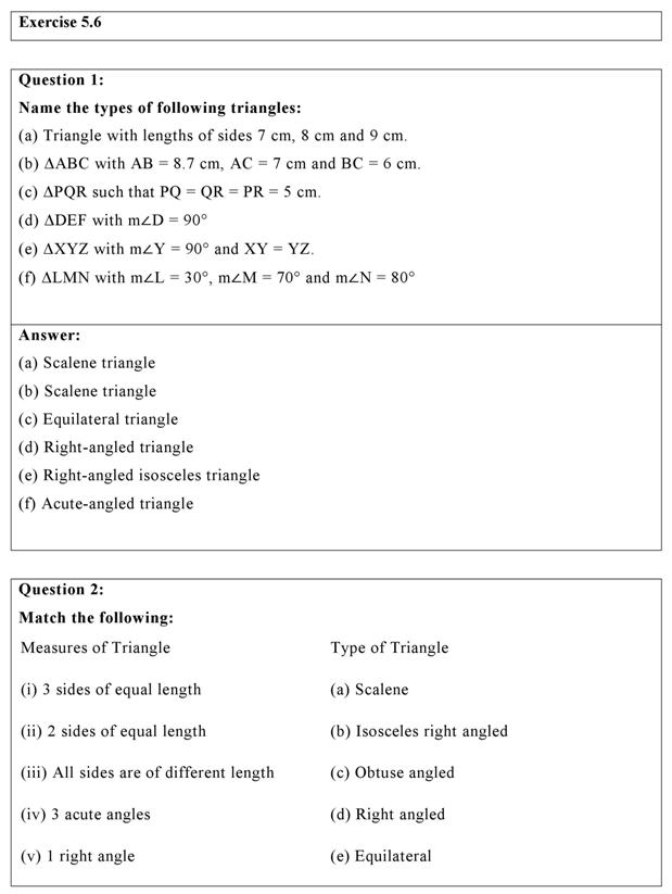 NCERT Solutions for Class 6 Maths Chapter 5 - Understanding Elementary ...