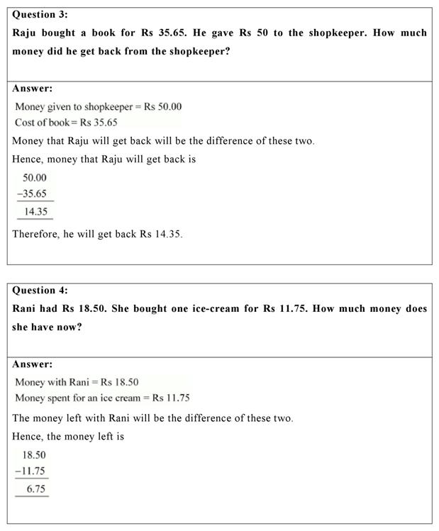 NCERT Solutions for Class 6 Maths Chapter 8 - Decimals Exercise 8.6 ...
