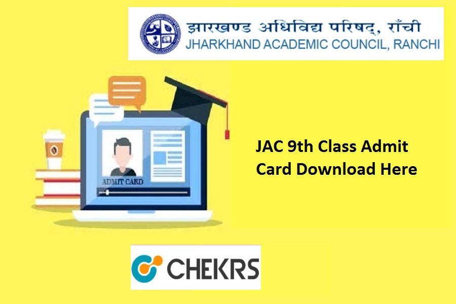 JAC 9th Admit Card 2024 jac.jharkhand.gov.in IX Class Hall Ticket/ Call ...