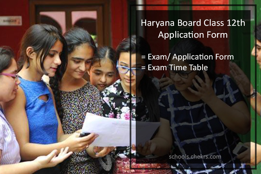 HBSE 12th Form 2024 Haryana Board 12th Application Form (Private & Regular)