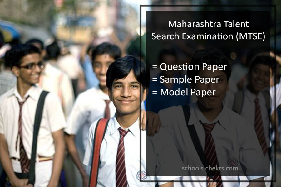 Maharashtra Talent Search Exam Question Paper - Sample Paper Pdf Download