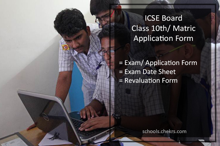 ICSE 10th Application Form 2024 CISCE Board 10th Exam Registration Dates