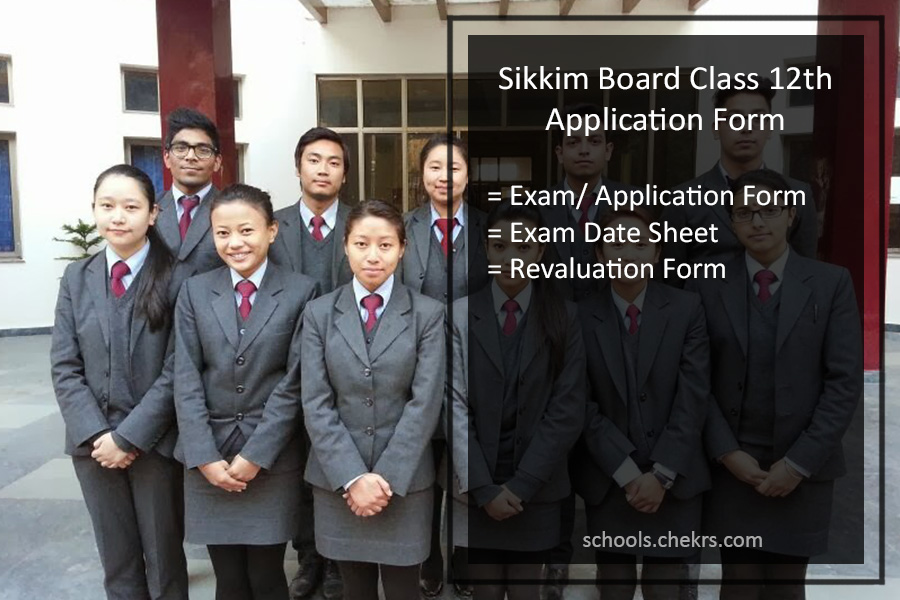 Sikkim Board 12th Class Application Form 2024 Registration Last Date ...