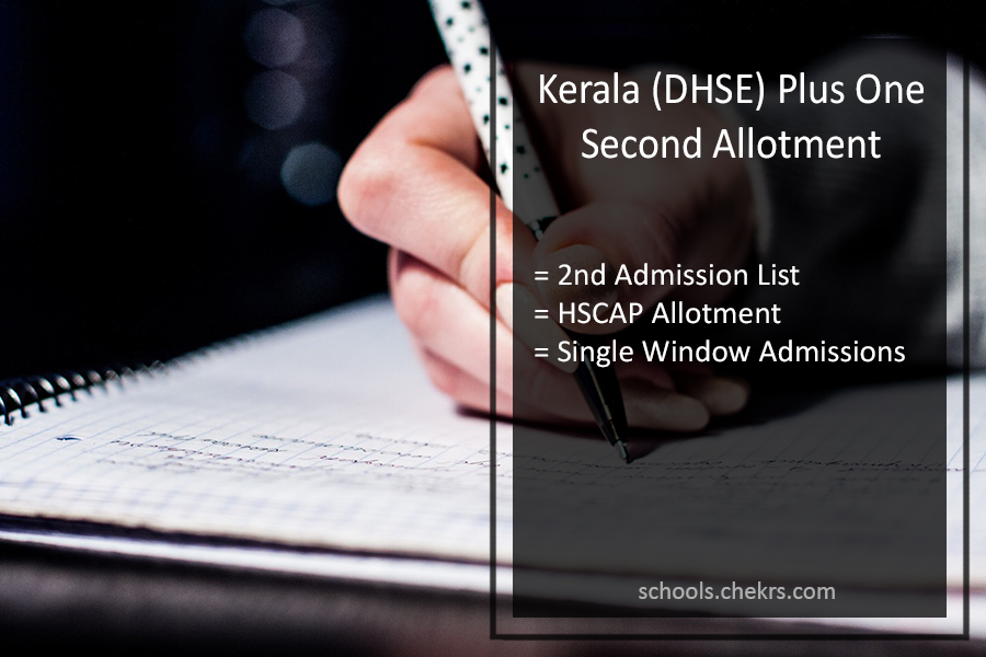 Plus One (+1) Second Allotment 2023 Result ~Kerala HSCAP 2nd Allotment ...